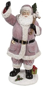 Dekorace figurka Santa Claus s pytlem dárků - 24*19*43 cm