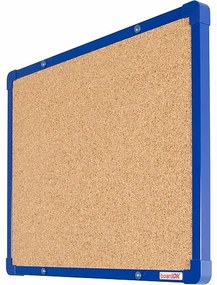Korková nástěnka 60x90 (AL rám modrý)