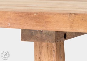 FaKOPA Stůl ze starého teakového dřeva Klara