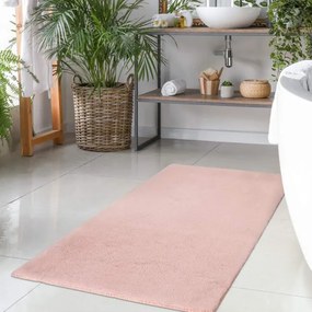 Koupelnový koberec Topia Mats 400 pudrově - růžový