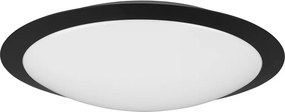 Matně černé LED stropní svítidlo ø 42 cm Umberto – Trio