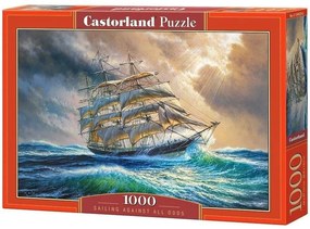Castorland puzzle plachetnice na moři 1000 dílků