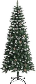 Umělý vánoční stromeček Zelená 150 cm PVC, plast a ocel 3395808