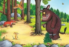 Ravensburger Gruffalo a zvířata v lese / 2x12 dílků / od 3 let