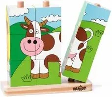 Woody Kubus navlékací - domácí zvířata / od 2 let
