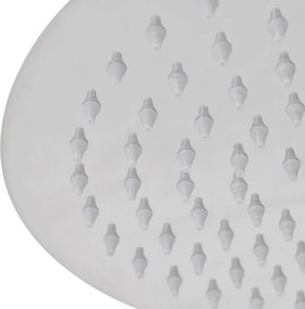 Dešťové sprchové hlavice 2 ks Ø 50 cm nerezová ocel 275938
