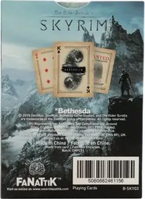 FANATIK Hrací karty The Elder Scrolls Skyrim DPL12 / Standardní rozměr