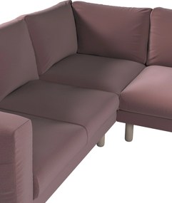 Potah na pohovku IKEA Norsborg rohová 4-místná barva fialová látka sametová