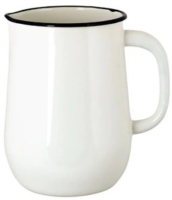 Bílý smaltovaný džbán Emil´s Enamel Offwhite - Ø 14,5*20 cm / 2,5L