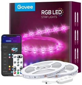Govee | Govee - Wi-Fi RGB Smart LED pásek 15m + dálkové ovládání | GV0013