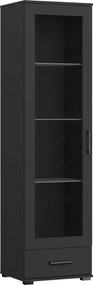 ADRK Furniture Frazio Vysoká vitrína ADRK-SHC-FRA-50-B