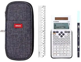 Multifunkční Organizátor-Penál, Tmavě Šedý, Polyester, 22x11x6.5 cm
