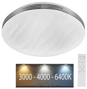 V-Tac | LED Stmívatelné stropní svítidlo LED/40W/230V 3000K/4000K/6500K + DO | VT0876