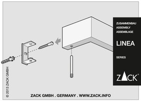 Držák na toaletní papír LINEA nerezový lesklý nástěnný ZACK