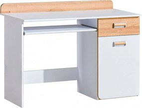 Casarredo - Komfort nábytek Dětský psací stůl LIMO L10 bílá/dub nash