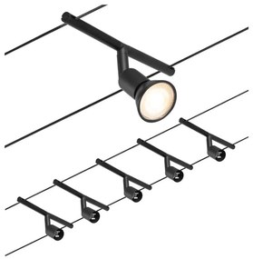 Paulmann Paulmann 94446 - SADA 5xGU5,3/10W Bodové svítidlo SALT 230V černá W3512