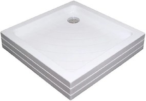 Ravak Sprchová vanička čtvercová 80×80 cm - bílá,     ANGELA 80 PU   A004401120 ANGELA 80 PU