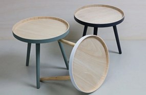 OnaDnes -20% Hoorns Zelený jasanový konferenční stolek Aisha 41 cm
