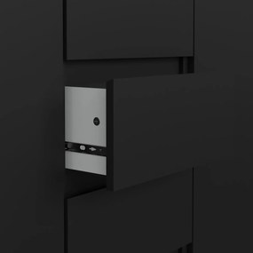 FALCO Komoda Simplicity 236 černý MAT