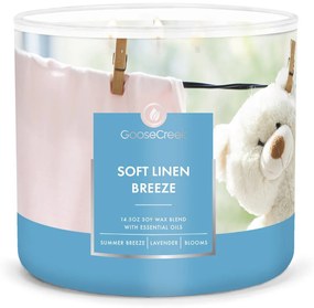 Goose Creek Candle svíčka Soft Linen Breeze, 411 g