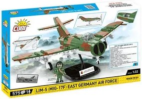 COBI 5825 Východoněmecký stíhací letoun Lim-5 ( MiG-17F ) East Germany