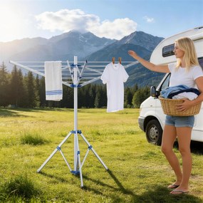 Kempingový nábytek Wiltec – 16 m, 155 cm (63121)