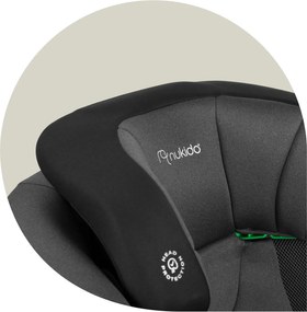 Autosedačka Louis Soft, ISOFIX, 15-36 kg, šedá | Nukido