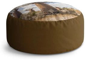 Sablio Taburet Circle Strom: 38x48 cm
