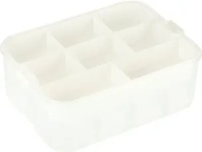 KIK Úložný box s víkem a přihrádkami