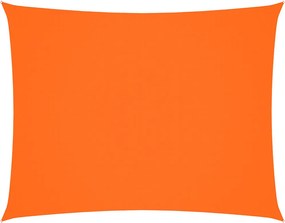 Stínící plachta oxfordská látka obdélníková 4 x 6 m oranžová 135712