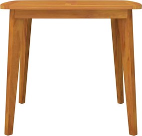 Zahradní stůl 85 x 85 x 75 cm masivní akáciové dřevo 310300
