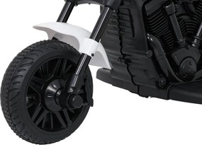 Elektrická motorka STAR bílá