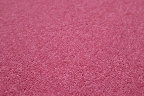 Vopi koberce Kusový koberec Eton růžový 11 čtverec - 200x200 cm