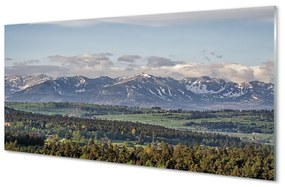 akrylový obraz hory 125x50 cm