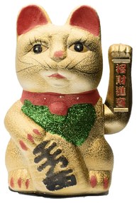 Milujeme Kameny Maneki neko - mávající kočička - soška feng shui - velká
