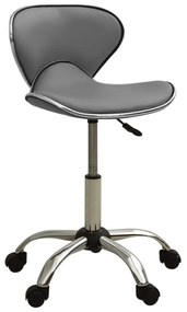 Kancelářská židle šedá umělá kůže,  3088630 HangarStore.cz