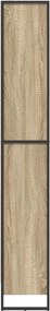 Knihovna 80 x 30 x 189,5 cm Kompozitní dřevo Sonoma 3403011