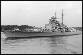 COBI 4854 Battleship Bismarck / Stavebnice / 590 kostek / 1:700 / od 8