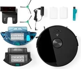 Nedis WIFIVCL001CBK černá / Robotický vysavač 3v1 / zametání  vysávání