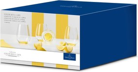 Villeroy&Boch Colourful Life Lemon Pie Sada sklenic na vodu, 4x0,42 l