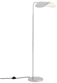 OnaDnes -20% Audo CPH Stříbrná kovová stojací lampa AUDO WING 118 cm