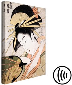 Obraz Ōgiya no uchi Hanaōgi (1-dílný) svislý - portrét ženy z Asie