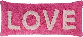 TUFTED LOVE Polštář 30 x 70 cm - růžová