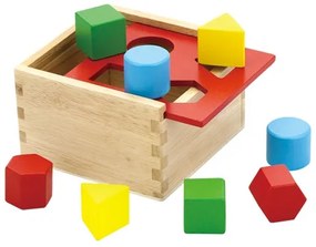Drewmax 0129 - Dřevěná krabice s tvary