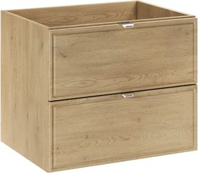 Koupelnová sestava Terra s deskou a skříňkami 60 cm dub cremona