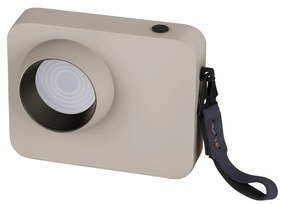 LED stmívatelná béžová stolní lampa Kedros