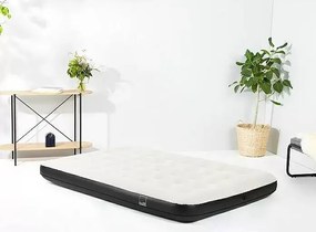 Nafukovací matrace Airbed Double / 191 x 137 x 22 cm / černá-šedá