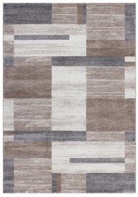 Kayoom Kusový koberec Falkland - Port Louis Béžová / Stříbrná Rozměr koberce: 80 x 150 cm