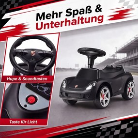 Costway Porsche Licencované auto pro spolujízdu pro děti od 18 měsíců. Push auto