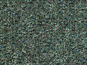 Zátěžový koberec Timzo New Techno 3547 zelený Šíře role: 4 m